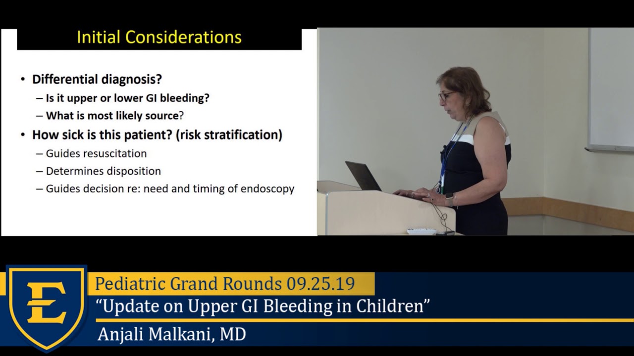 Update on Upper GI Bleeding in Children - Anjali Malkani, MD