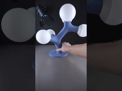 Free STL file Molecule Table Lamp 🔦 ・3D printer design to download・Cults