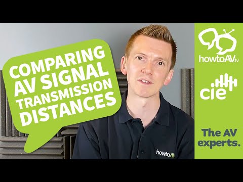 Comparing AV Signal Distances - how far can you run HDMI? | HowToAV