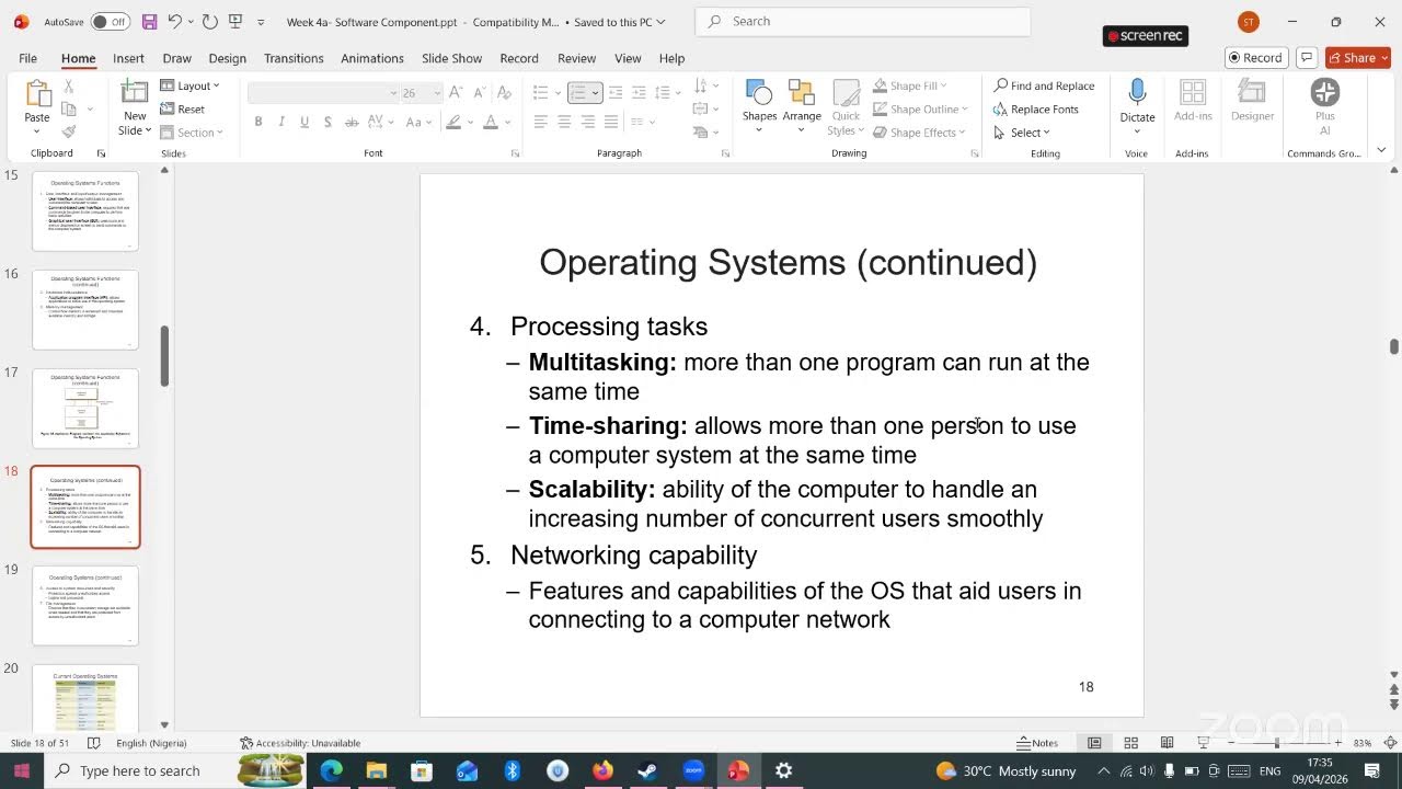 COS101:Introduction to Computing Sciences