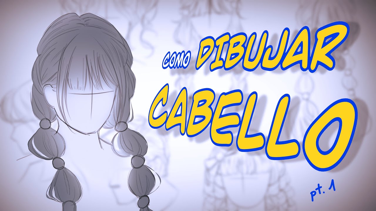 Draw any hairstyle/hair type - Tutorial (step by step + theory)