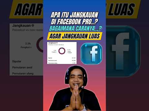 APA ITU JANGKAUAN DI FACEBOOK PROFESIONAL ? Cara Meningkatkan Jangkauan #shorts