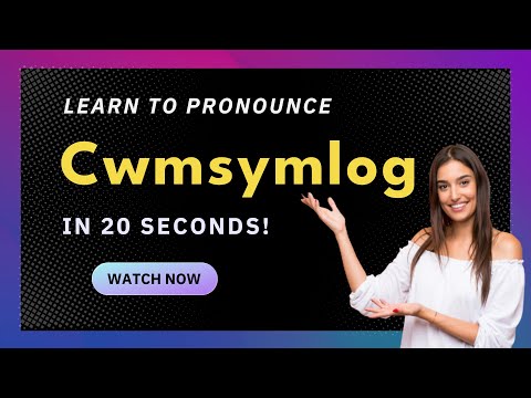 How to Pronounce Cwmsymlog (Wales, UK/Welsh Pronunciation) with Audio and Phonetic Spelling