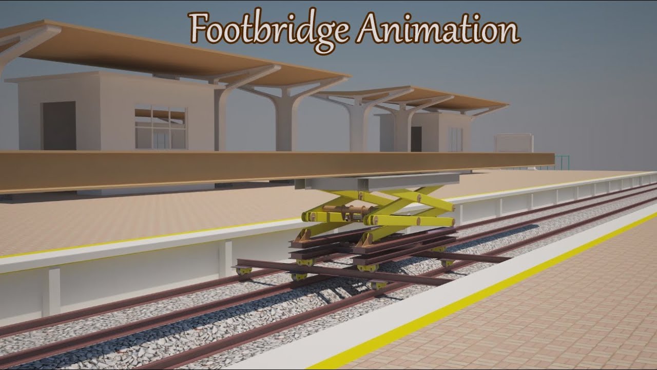 Footbridge  I  3D Animation