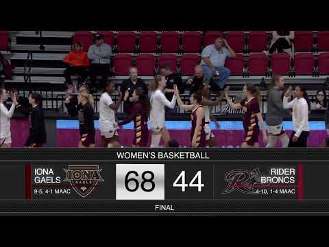 Game Highlights | Rider vs Iona