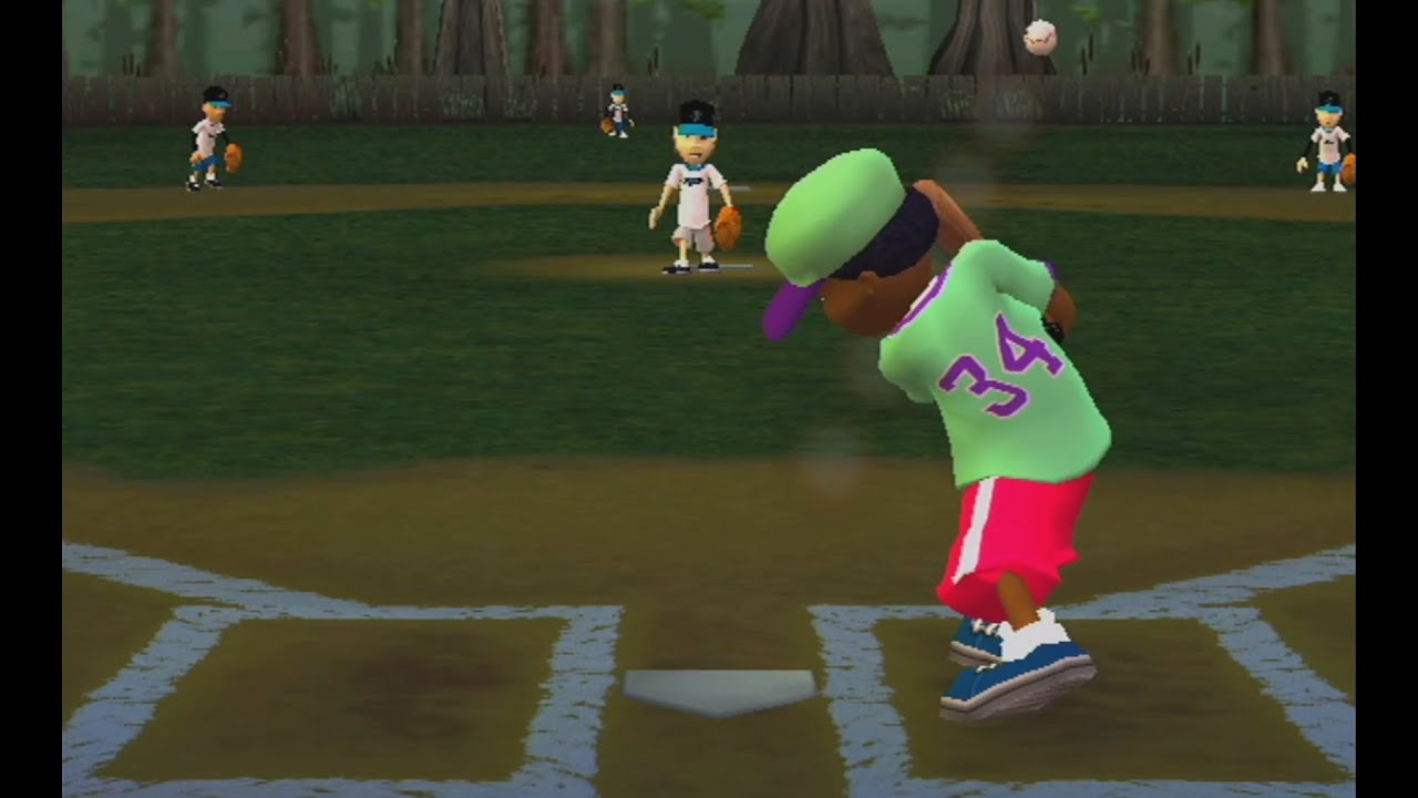 Backyard Baseball '10 (Wii) - Gameplay