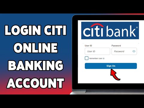 How To Login Citi Online Banking Account 2025 | Sign In & Access Your Citi Bank Account