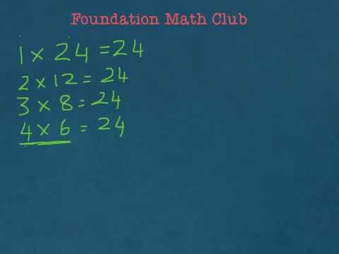 What are factors of a number