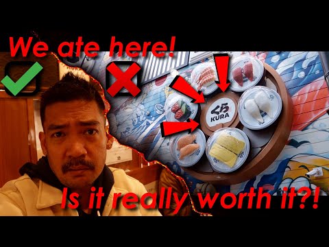 Is this really Shinsekai? + Kura Sushi!