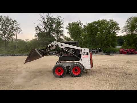 216817 Bobcat S130 Skid Steer Loader MCGREW AUCTION