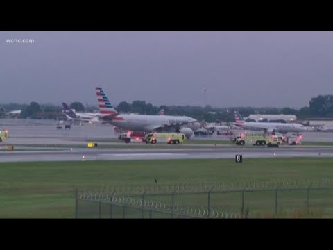 Crews respond to emergency call at Charlotte airport
