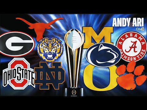 How many different college football programs will win a national title between now and 2035?