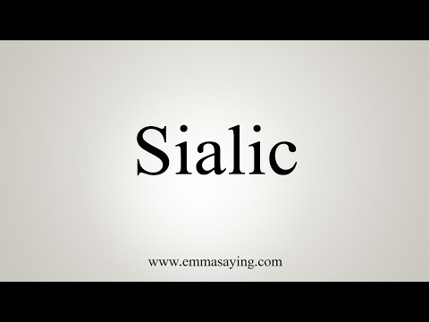 How To Say Sialic