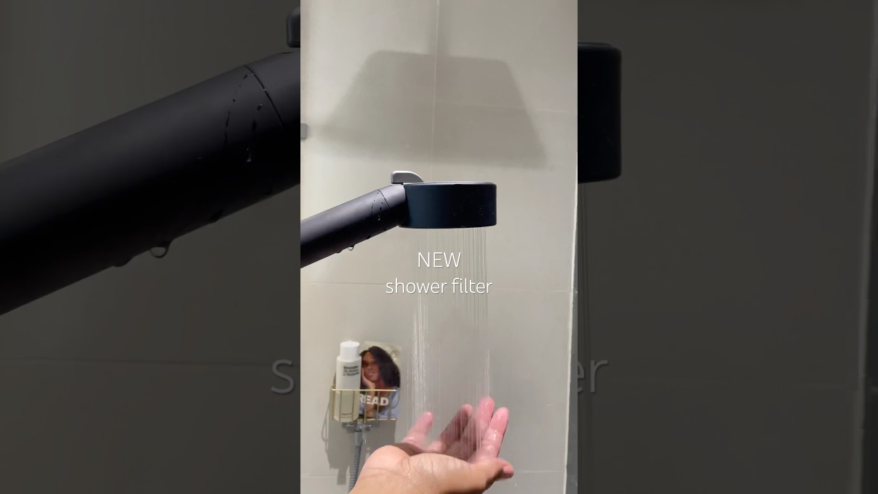 Investing in myself in 2025. Starting with improving my skin and hair #showerfilter #helloklean