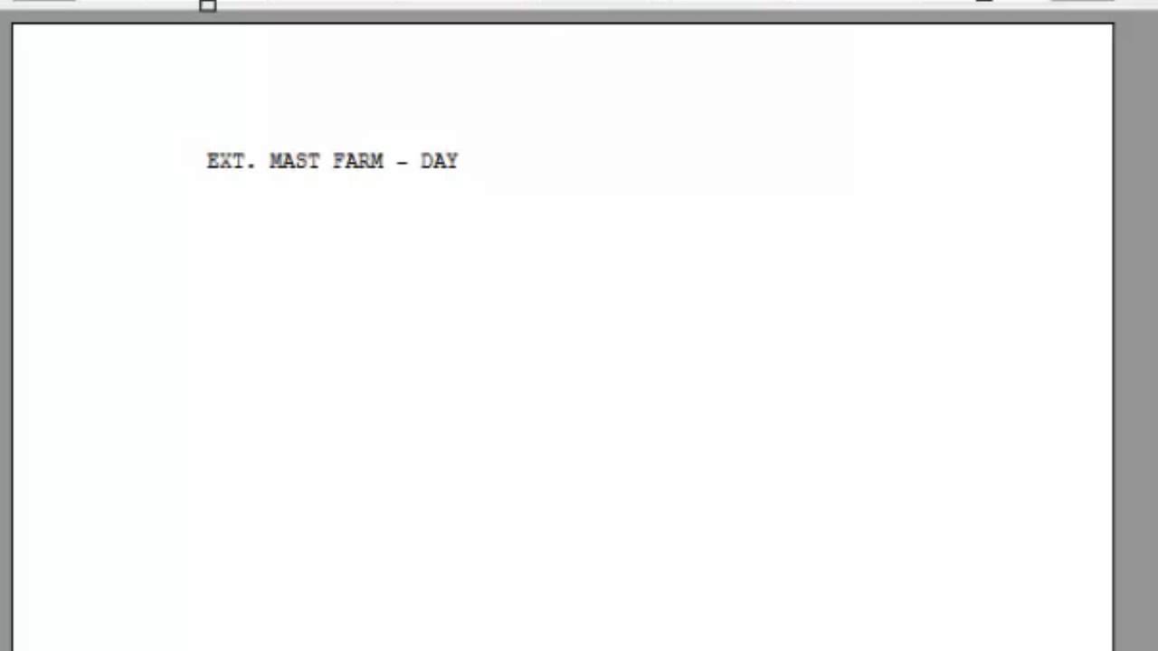 Final Draft 9 for Windows | Quick Start Tutorial