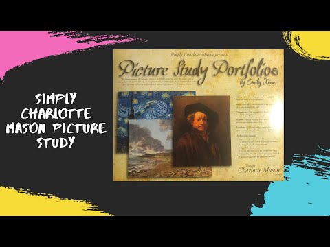 Simply Charlotte Mason Picture Study Portfolios Flip-Through