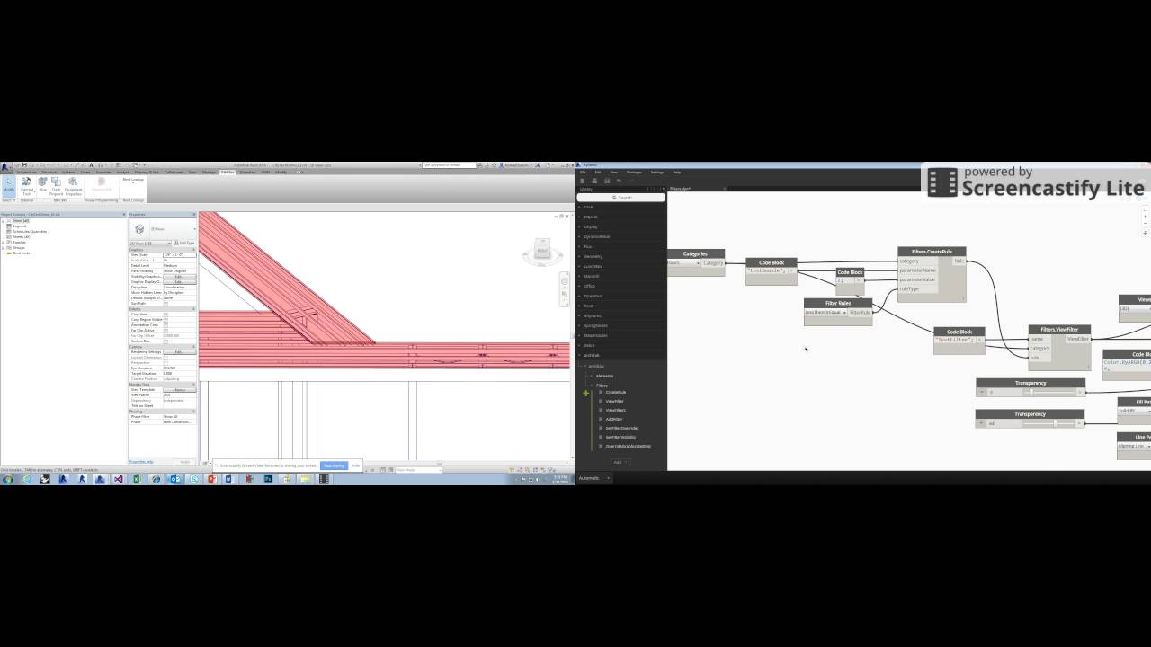 Dynamo - view filter nodes by archi-lab
