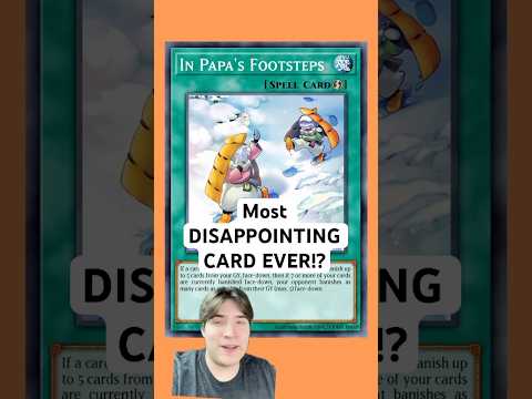 MOST DISAPPOINTING YuGiOh Card!