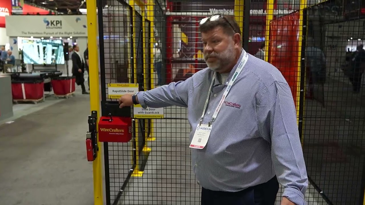 The RapidSlide Door Makes Machine Guarding Easier