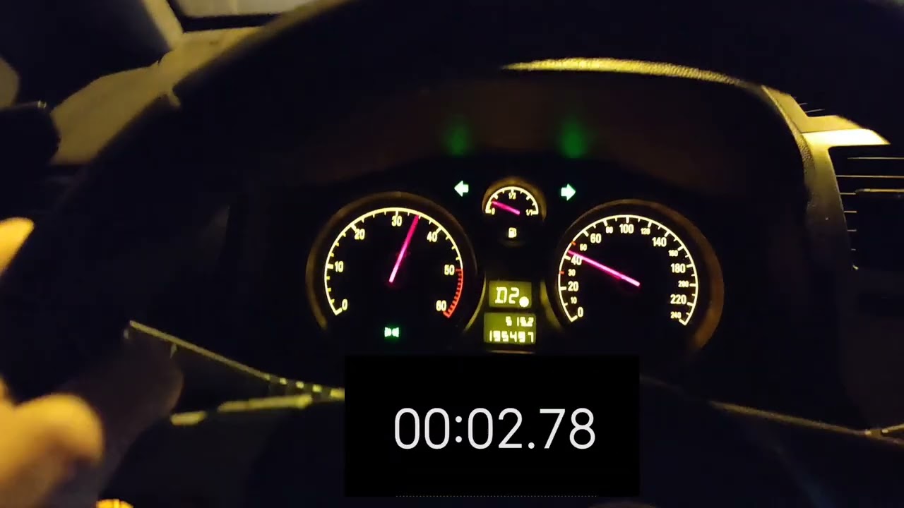 Opel Zafira 1.9 cdti 120 hp acceleration 0-100