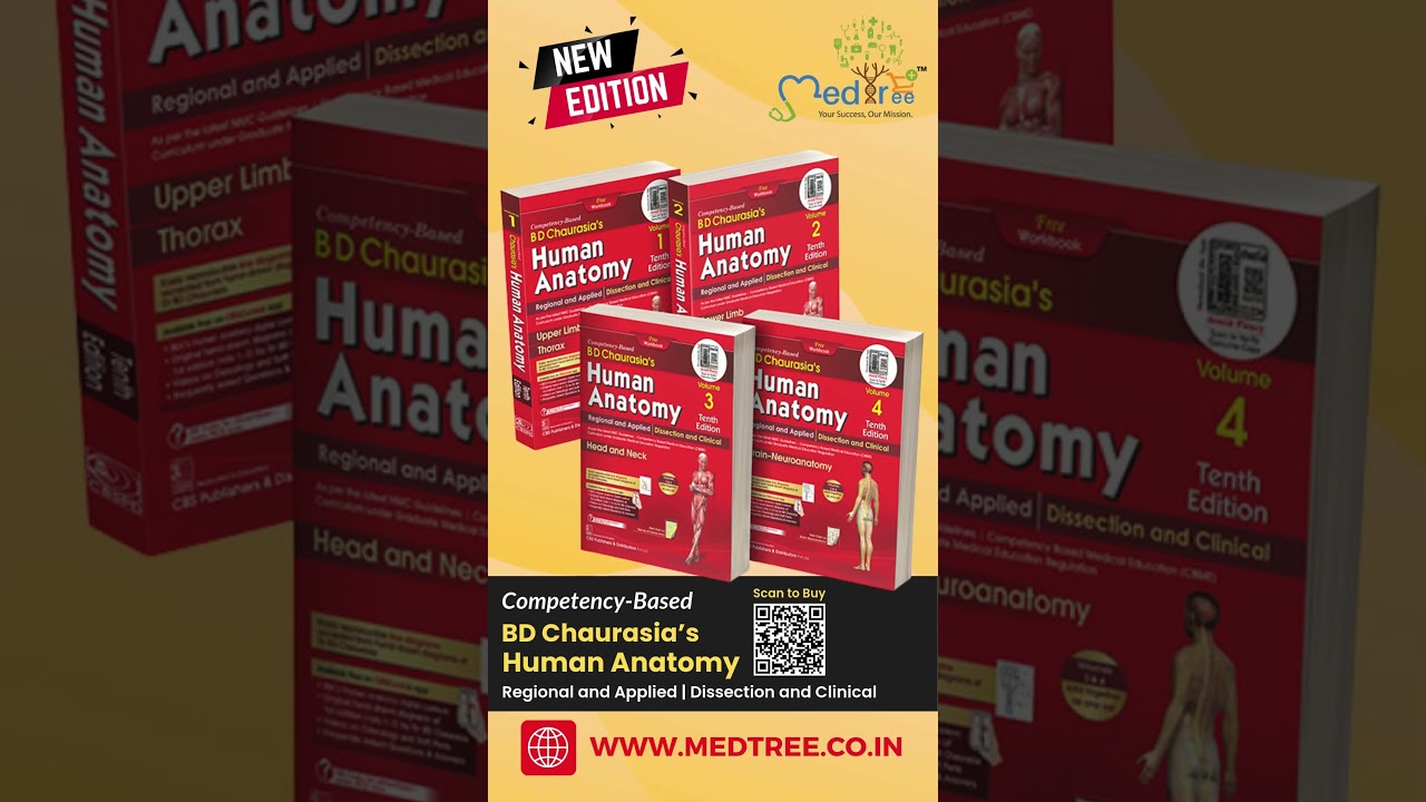 📚 𝐁𝐃 𝐂𝐡𝐚𝐮𝐫𝐚𝐬𝐢𝐚 𝟏𝟎𝐭𝐡 𝐄𝐝𝐢𝐭𝐢𝐨𝐧: 𝐇𝐮𝐦𝐚𝐧 𝐀𝐧𝐚𝐭𝐨𝐦𝐲 𝟐𝟎𝟐𝟒 🩺 𝐒𝐞𝐭 𝐨𝐟 (𝐕𝐨𝐥𝐮𝐦𝐞 𝟏, 𝟐, 𝟑 & 𝟒) | 𝐌𝐞𝐝𝐓𝐫𝐞𝐞.𝐜𝐨.𝐢𝐧