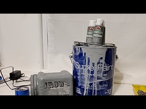 97 Cents grey hobby paint , $23 Sherwin-Williams 7073 grey house paint VS $80 - $89 Crows1176 mixes!
