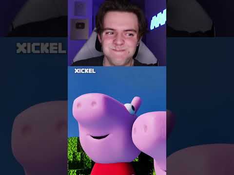 Peppa plays Minecraft... *LOL WHAT* 😳🐷 (Go watch full video!)