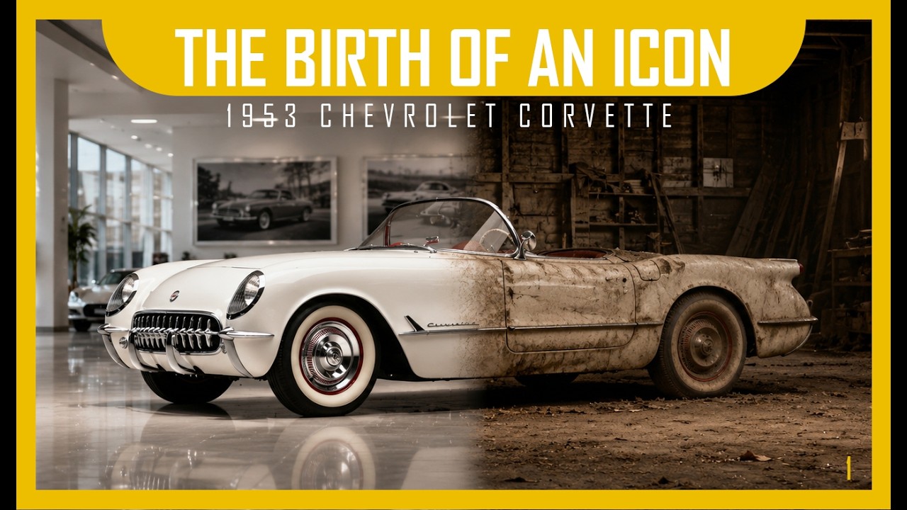 The Birth of an Icon. 1953  Chevrolet Corvette