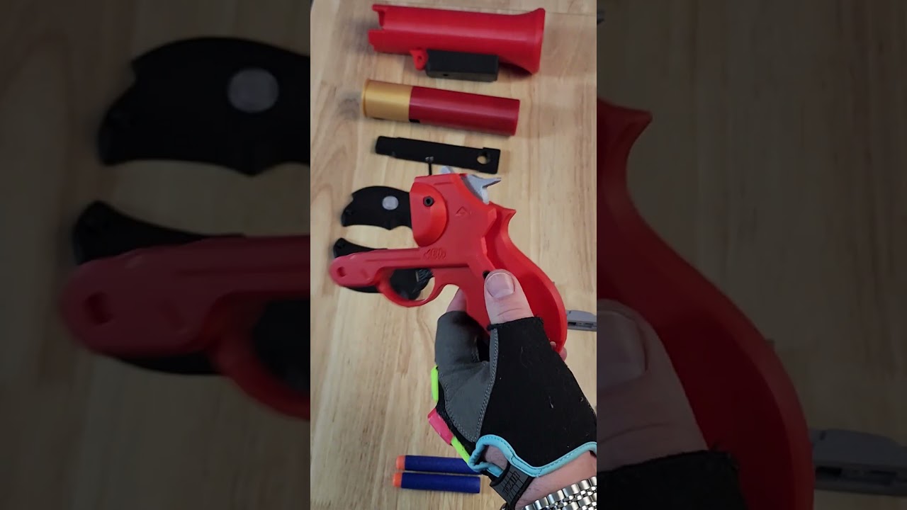 Nerf TF2 Pyro Flaregun Build