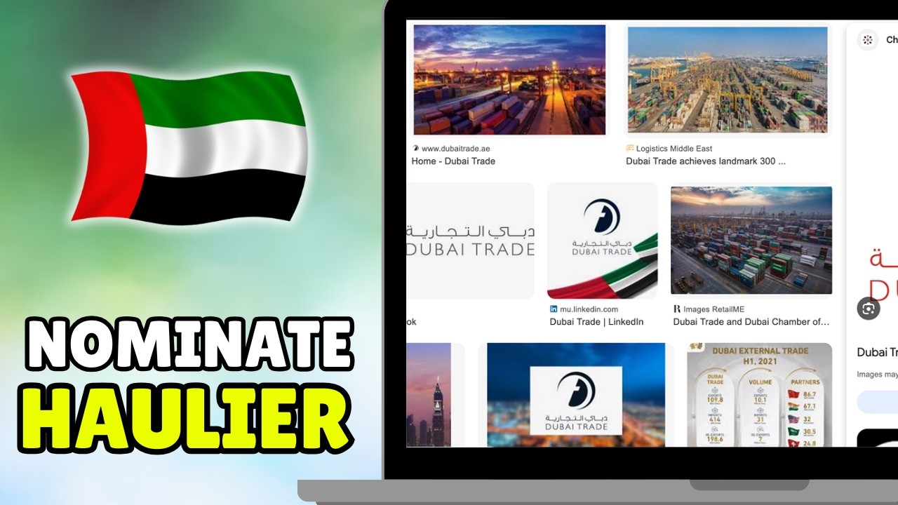 How To Nominate Haulier In Dubai Trade (2026) - Full Guide