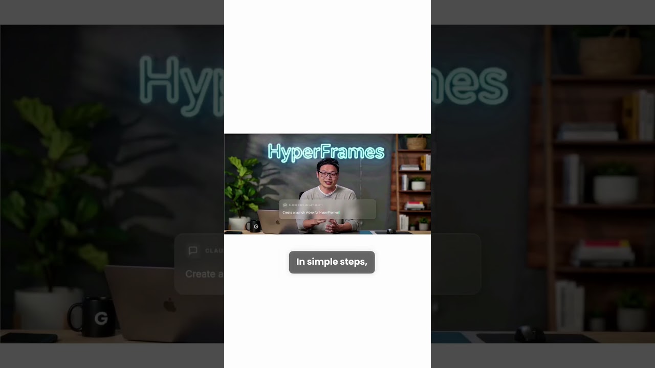 Claude code can now create  launch videos