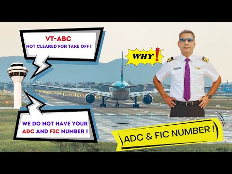 WHAT IS ADC NUMBER #WHAT IS FIC NUMBER #AIR REGULATIONS #GROUND STUDIES FOR PILOTS