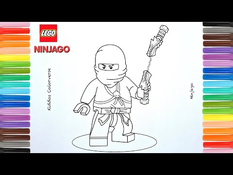 Lego Ninjago Coloring Page | Lego Ninjgo | Coloring for Kids.