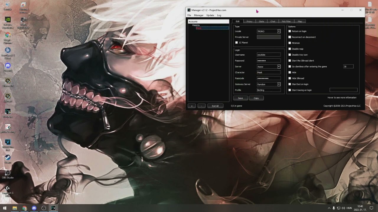 Phbot / Manager Kezdetek ! [Magyar] Remélem tudtam segíteni benne!