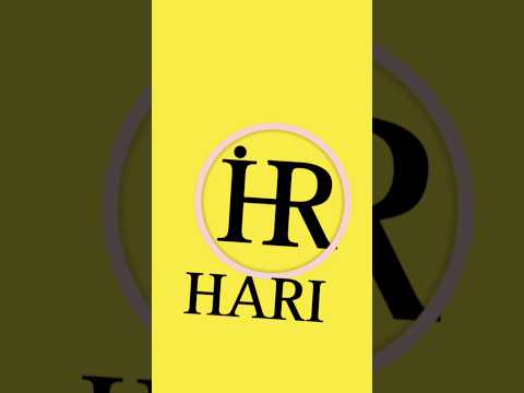 LoGo Name HARI💫😚 Comment your Name #logo #viral #trending #youtubeshorts #logodesign