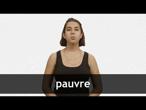 English Translation of “PAUVRE” | Collins French-English Dictionary