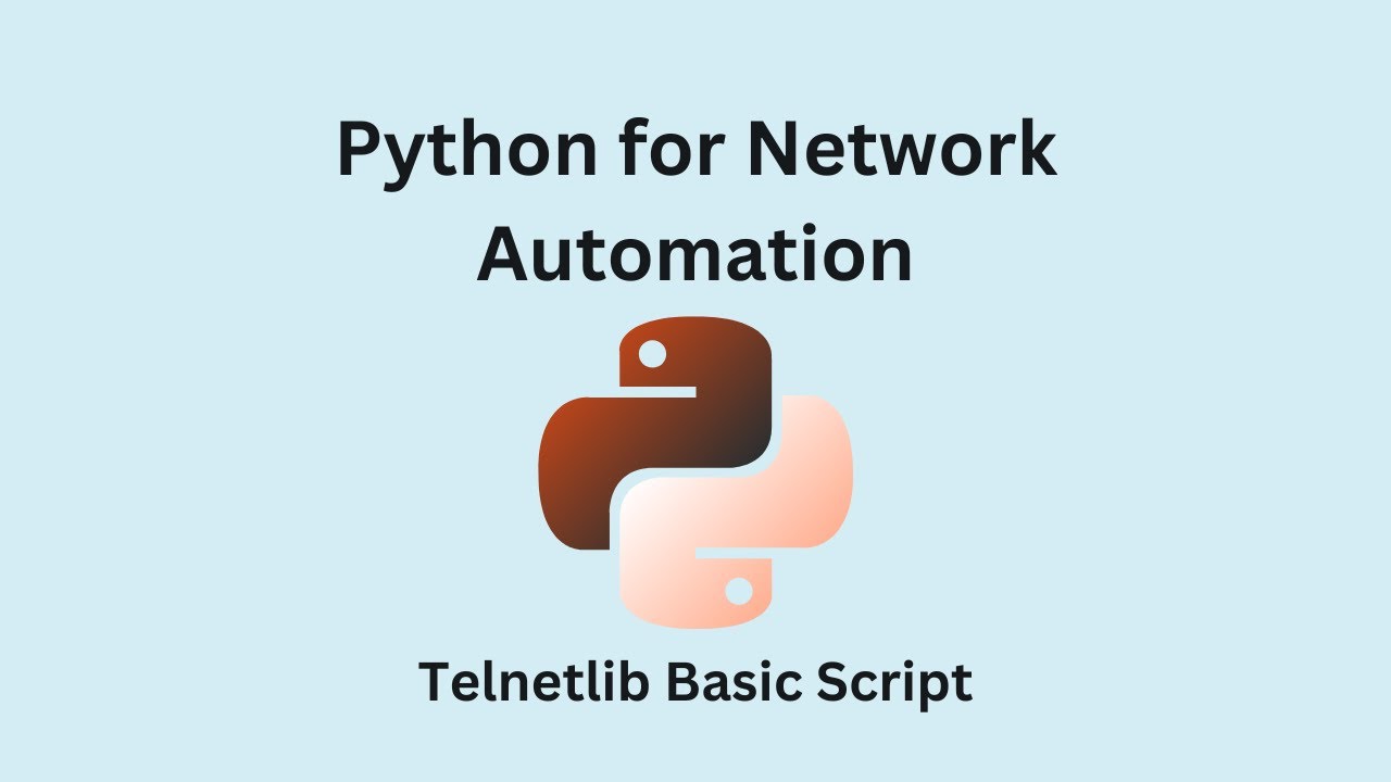 Python for Network Automation | Telnetlib 01