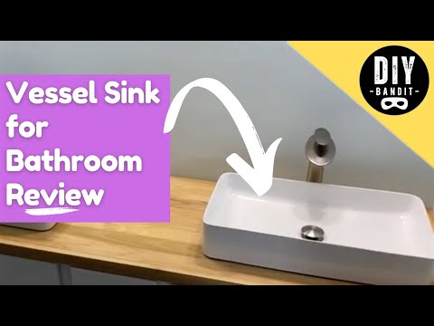 🔥 The **Best** New Vessel Sink + Drain for Bathroom➔ **6 Month Review** + Easy DIY Instructions