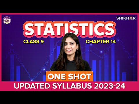 Statistics | ONE SHOT | Easiest Explanation | Chapter 14 | Class 9 | Arsh Ma’am | 2023-24