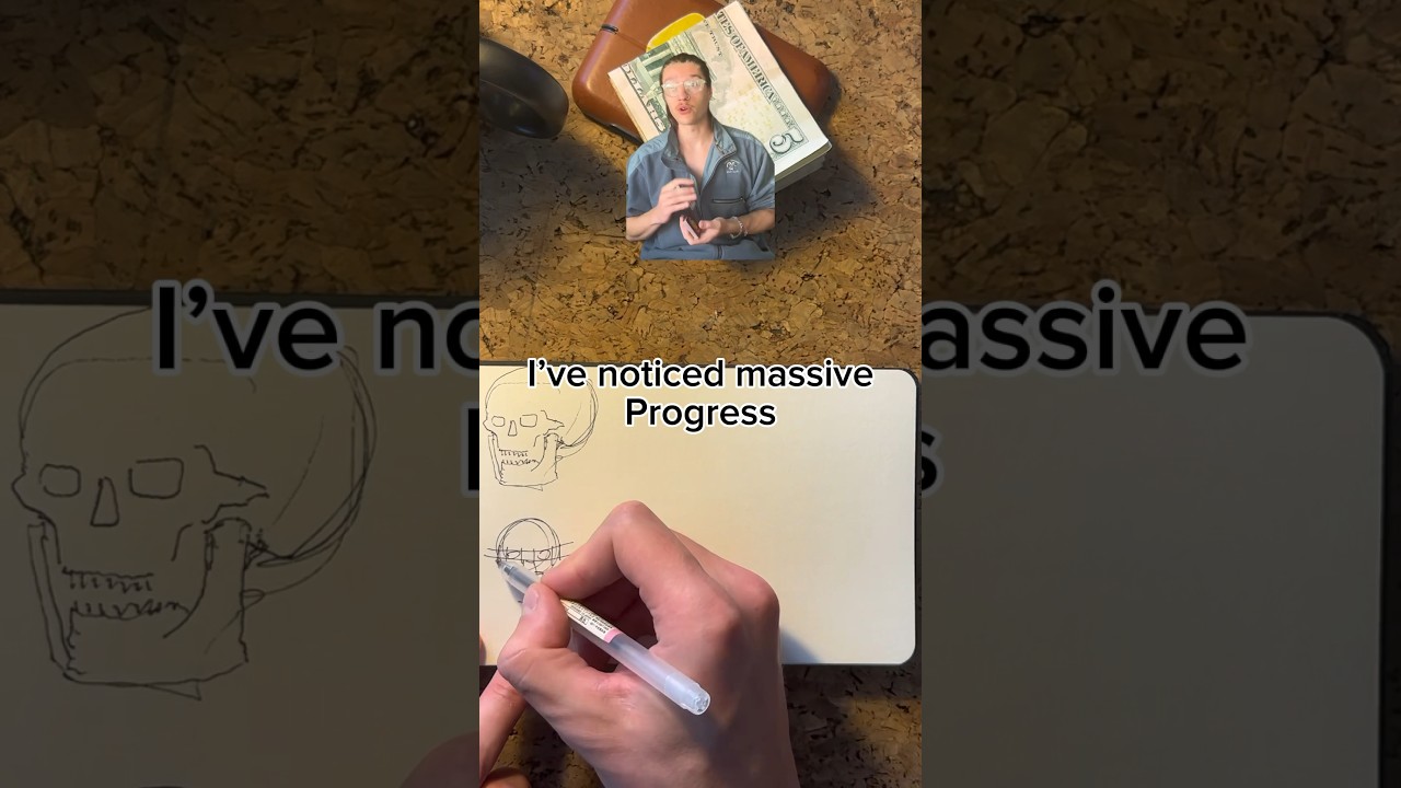 How to practice faces || #howtodraw #skulls #facedrawing