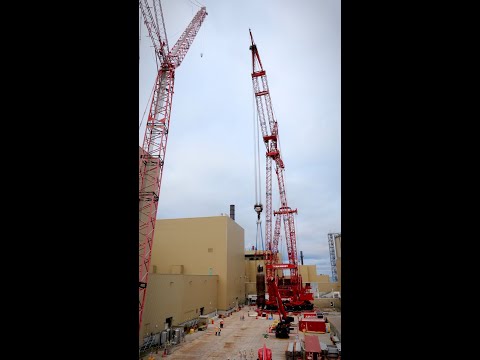 🎥 Replacing steam generators at Bruce Power Nuclear Power Plant!
