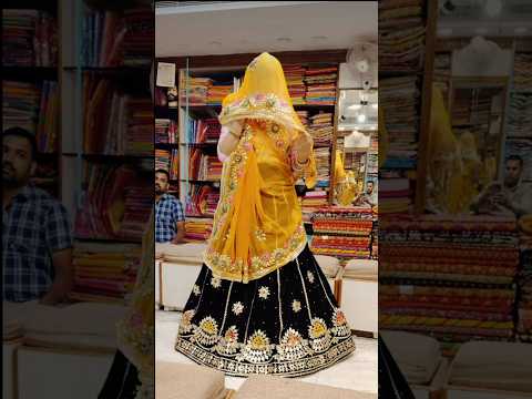 Trends 2024 dress & fabric for women fashion #lehengaodhani #wedding #trending