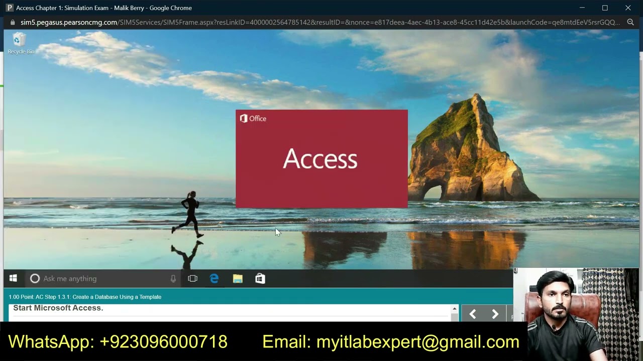 Access Chapter 1: Simulation Exam | Access Chapter 1 Simulation Exam