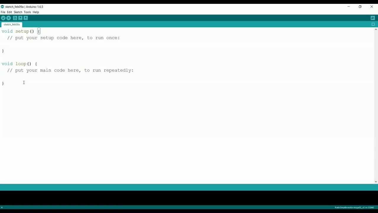 Arduino Basics - setup and loop
