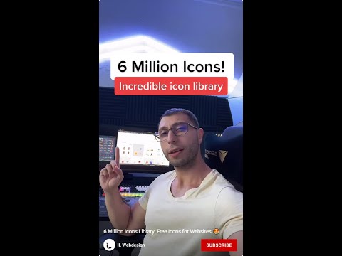 6 Million Icons Library. Free Icons for Websites 😍