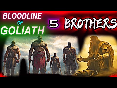 🔴The Bloodline of GOLIATH & His 5 BROTHERS | The Giants That Terrorized Israelites ⚔️