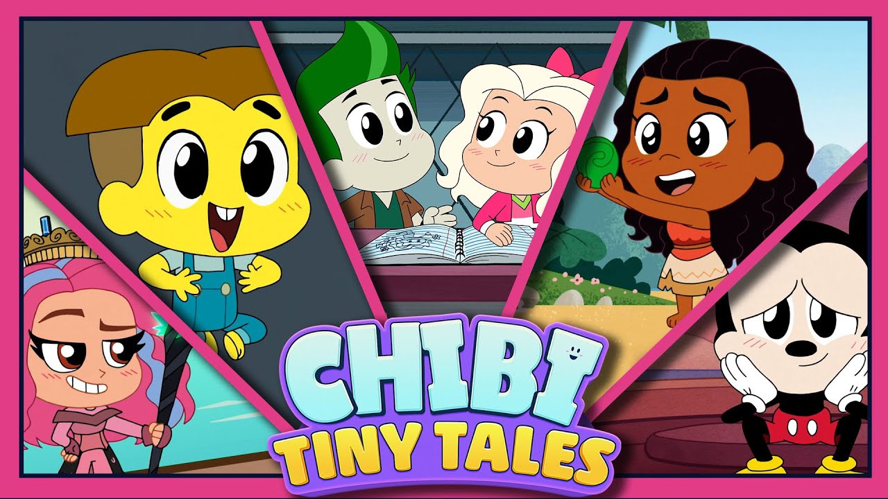 100 Chibi Tiny Tales! 🥹 | Compilation | Ft. Big City Greens & Descendants |@disneychannelanimation