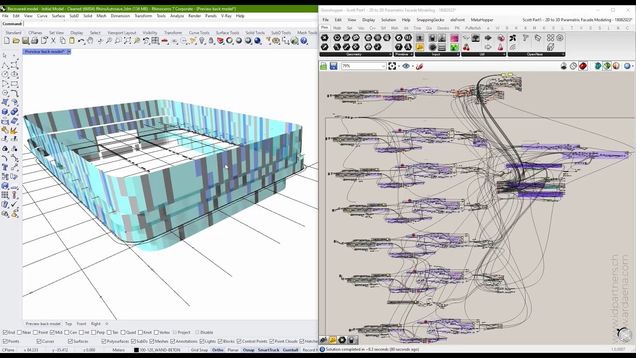 Scott-HQ Algorithmic Study Part 1: Parametric 2D to 3D Transformation
