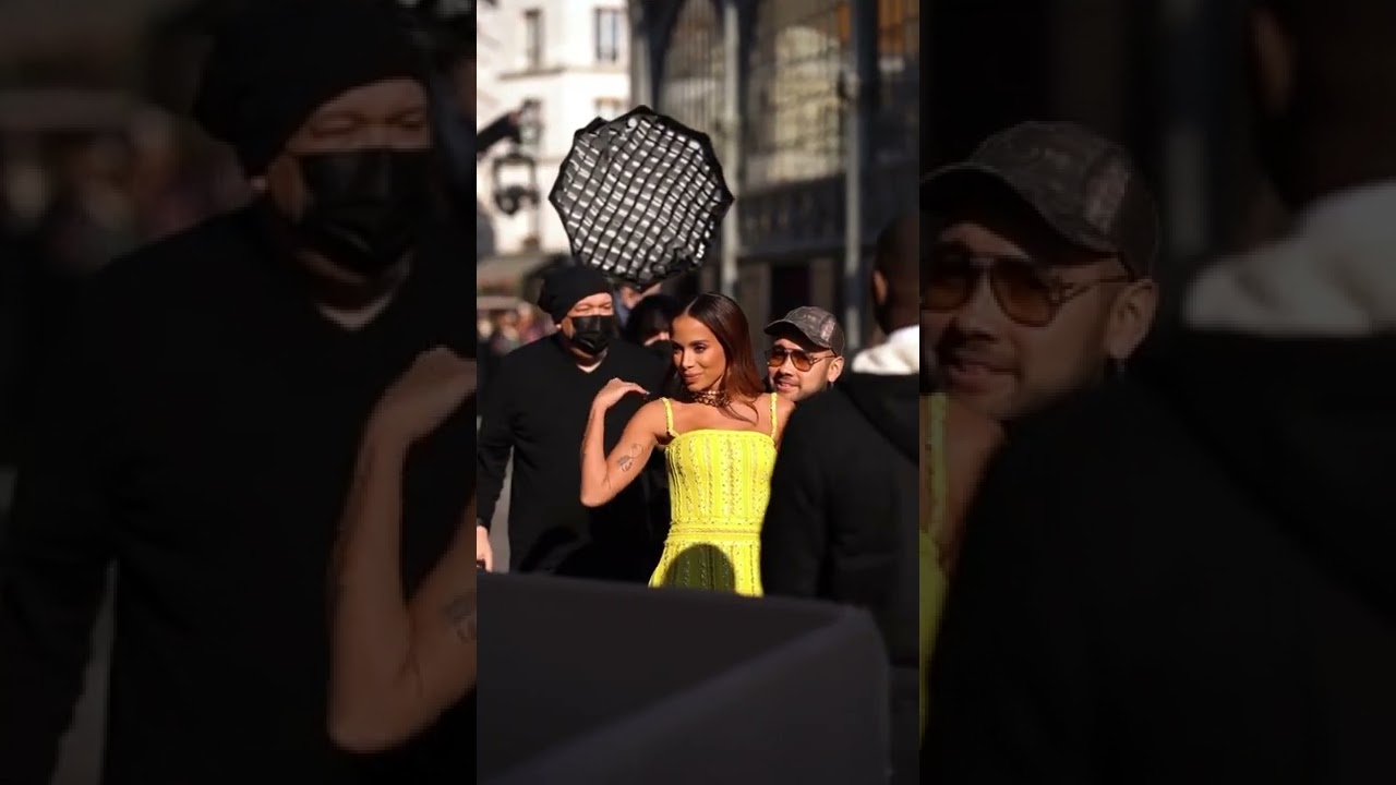 Anitta X Valentino's Fashion Show at Paris Fashion Week