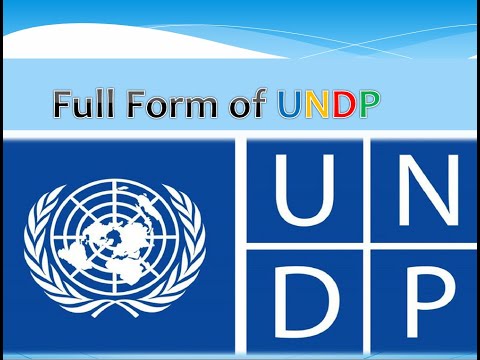 Full Form of UNDP / Paradise of Knowledge